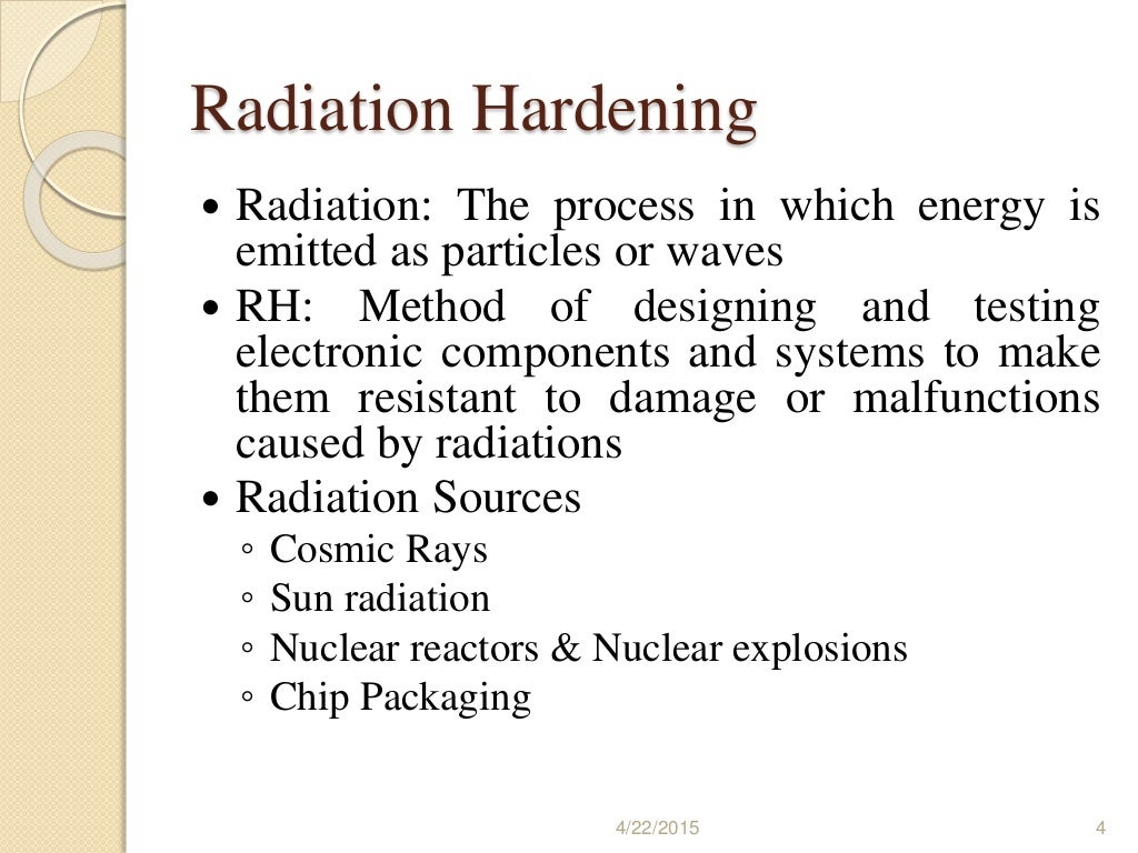 Radiation Hardening , Radiation hardening technology in SOI materials ...