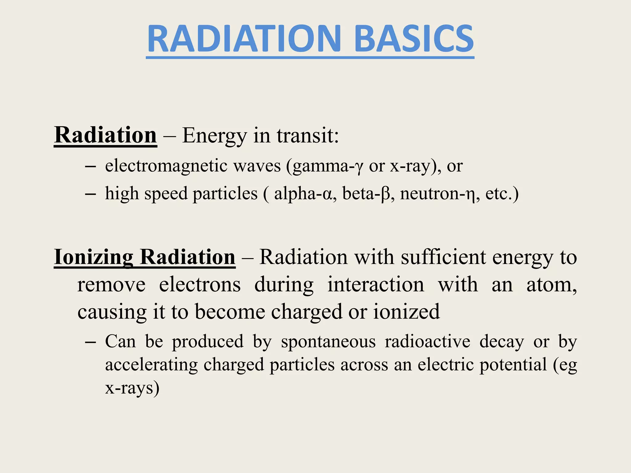 Ppt. on Radiation Hazards by Dr. Brajesh K. Ben | PPTX
