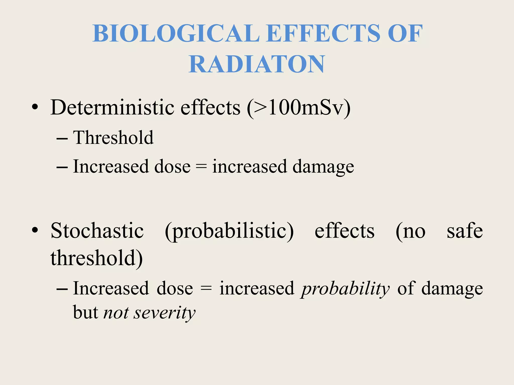 Ppt. on Radiation Hazards by Dr. Brajesh K. Ben | PPTX