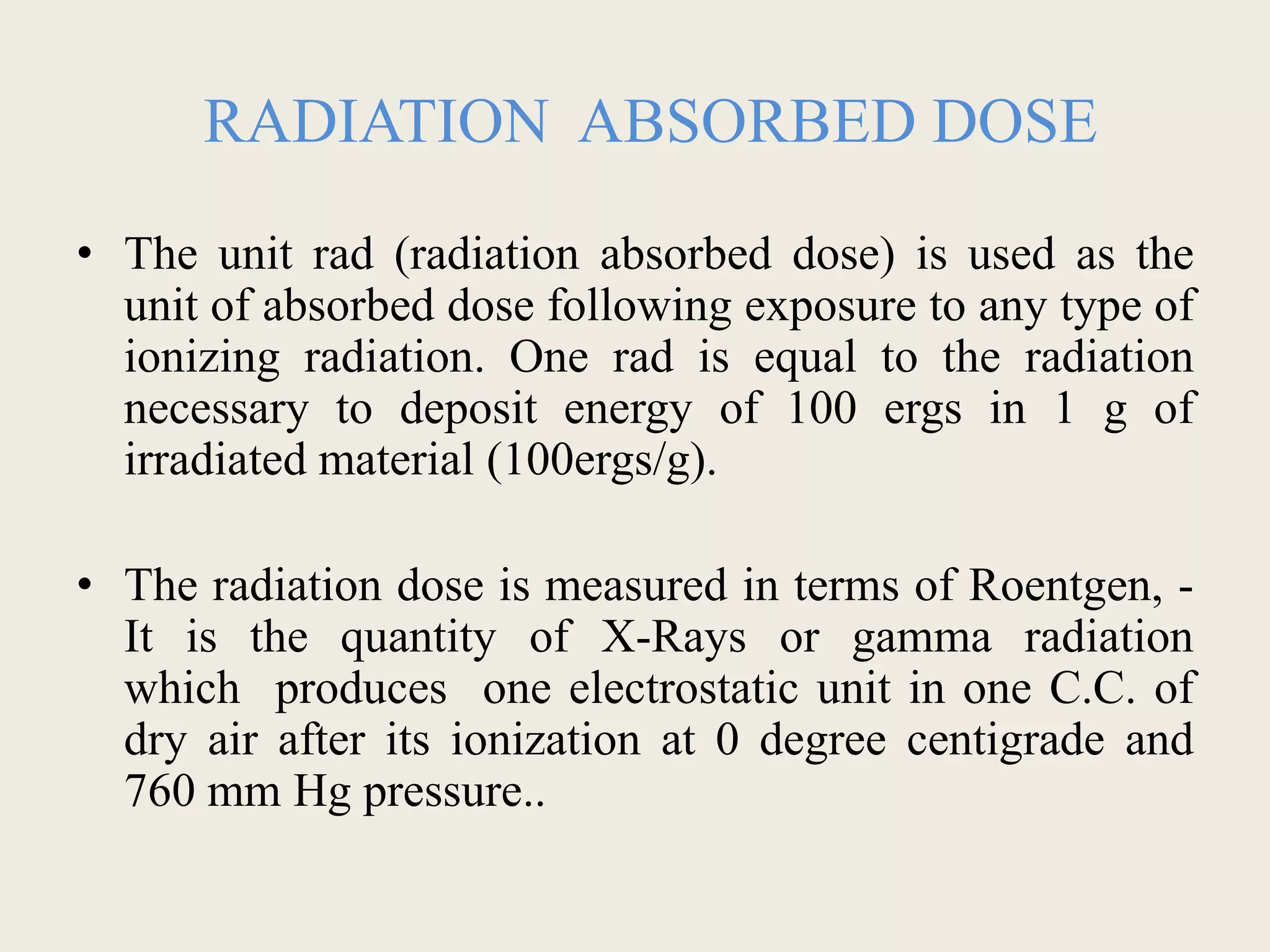 Ppt. on Radiation Hazards by Dr. Brajesh K. Ben | PPTX