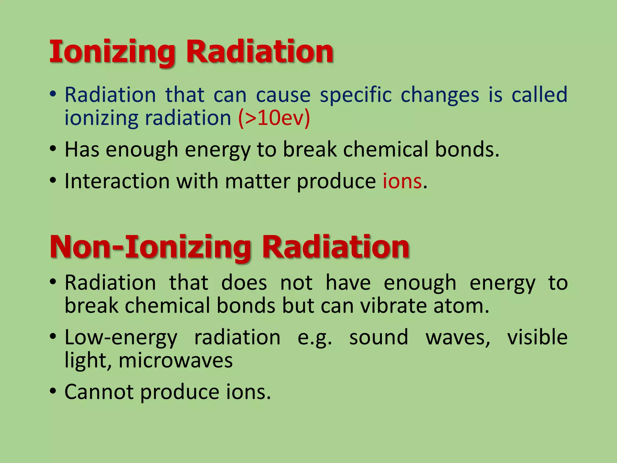 Radiation hazard and radiation protection | PPTX