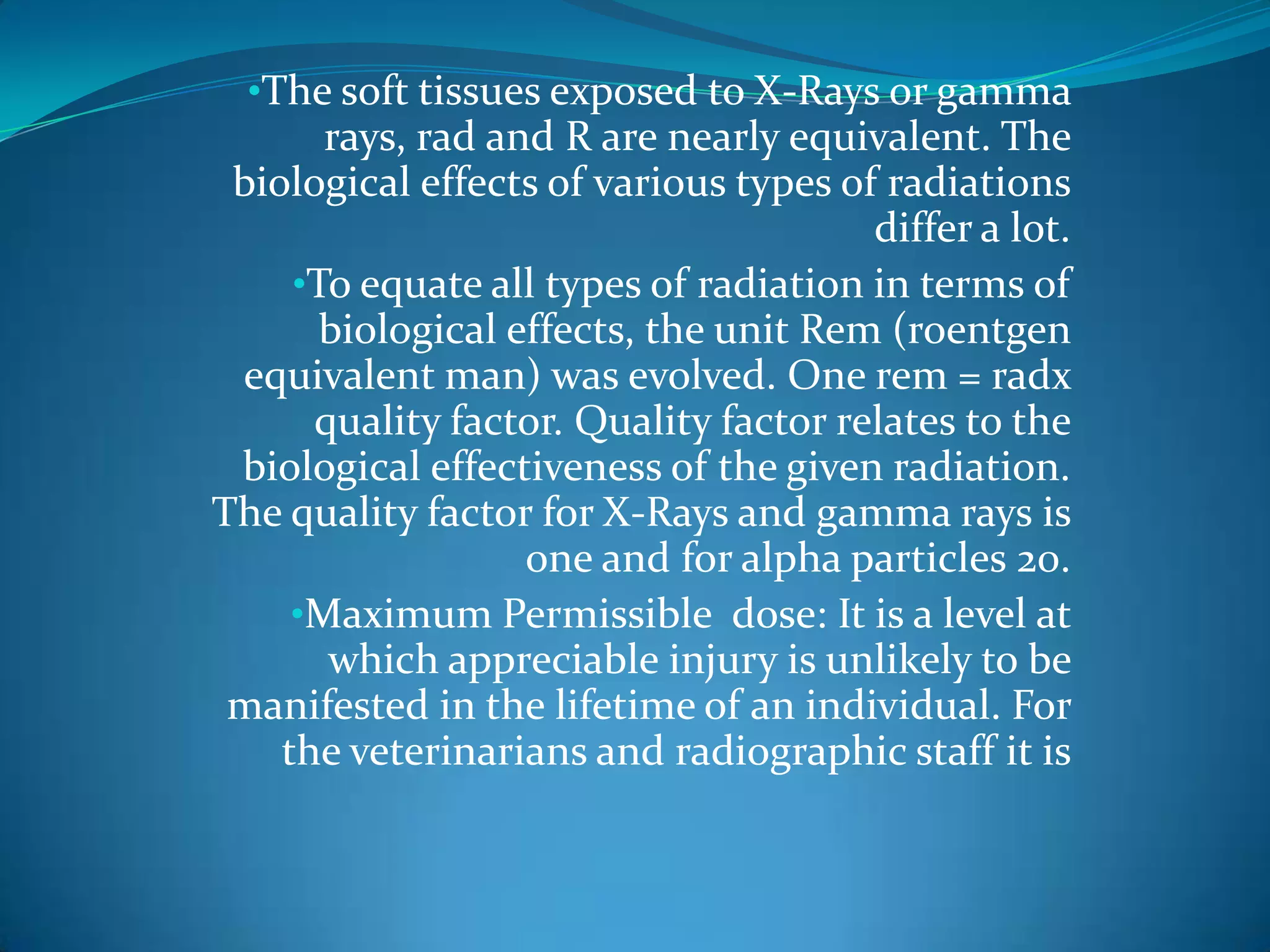 Radiation hazards | PPTX