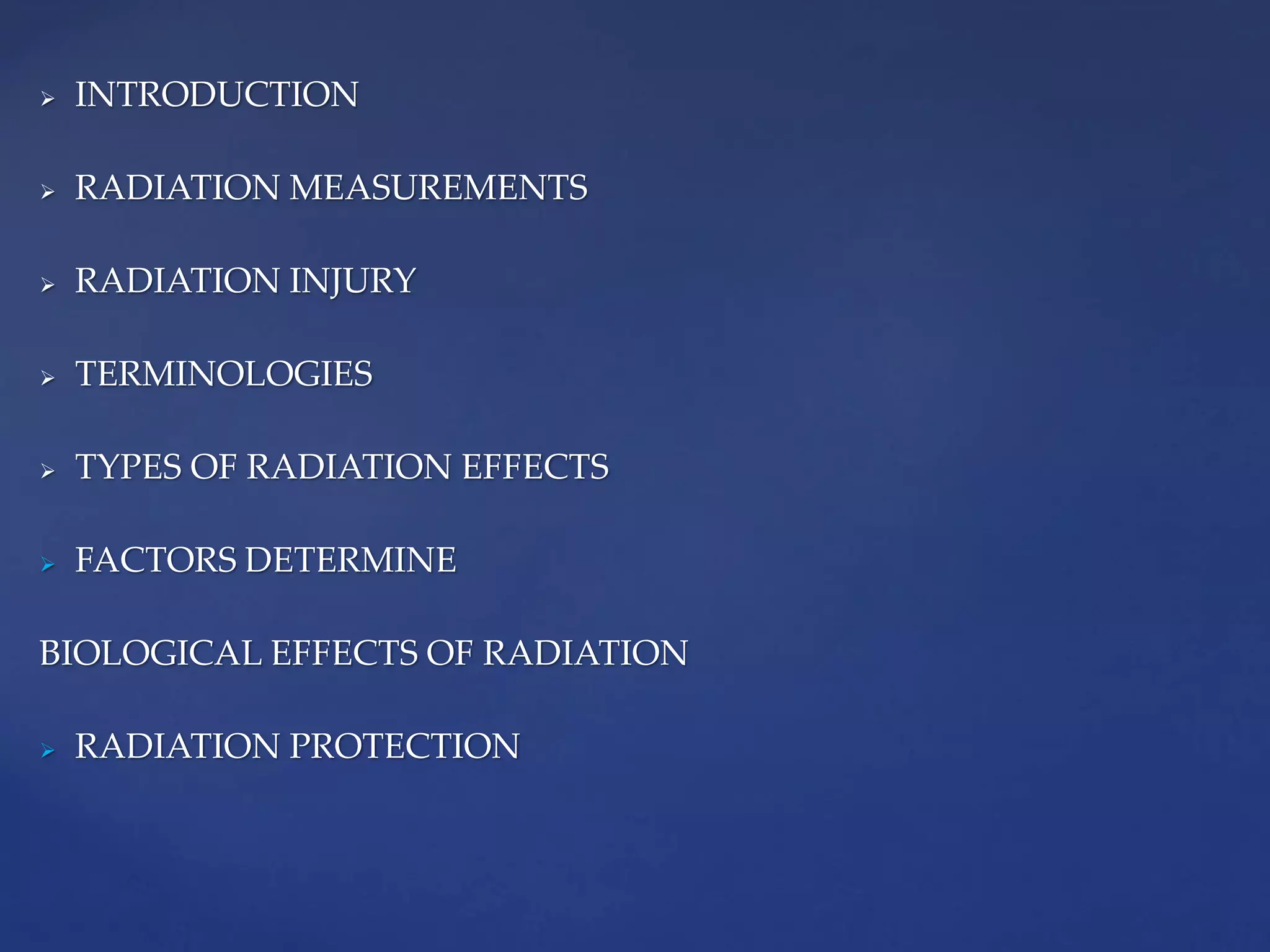 Radiation hazards in ortho | PPTX