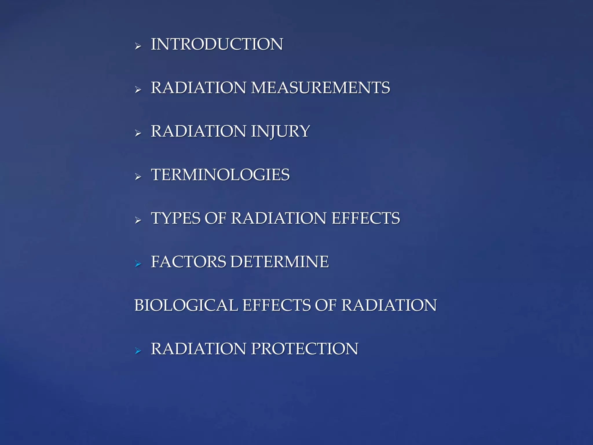 Radiation hazards in ortho | PPTX