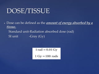 Radiation hazards in ortho | PPTX