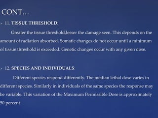 Radiation hazards in ortho | PPTX