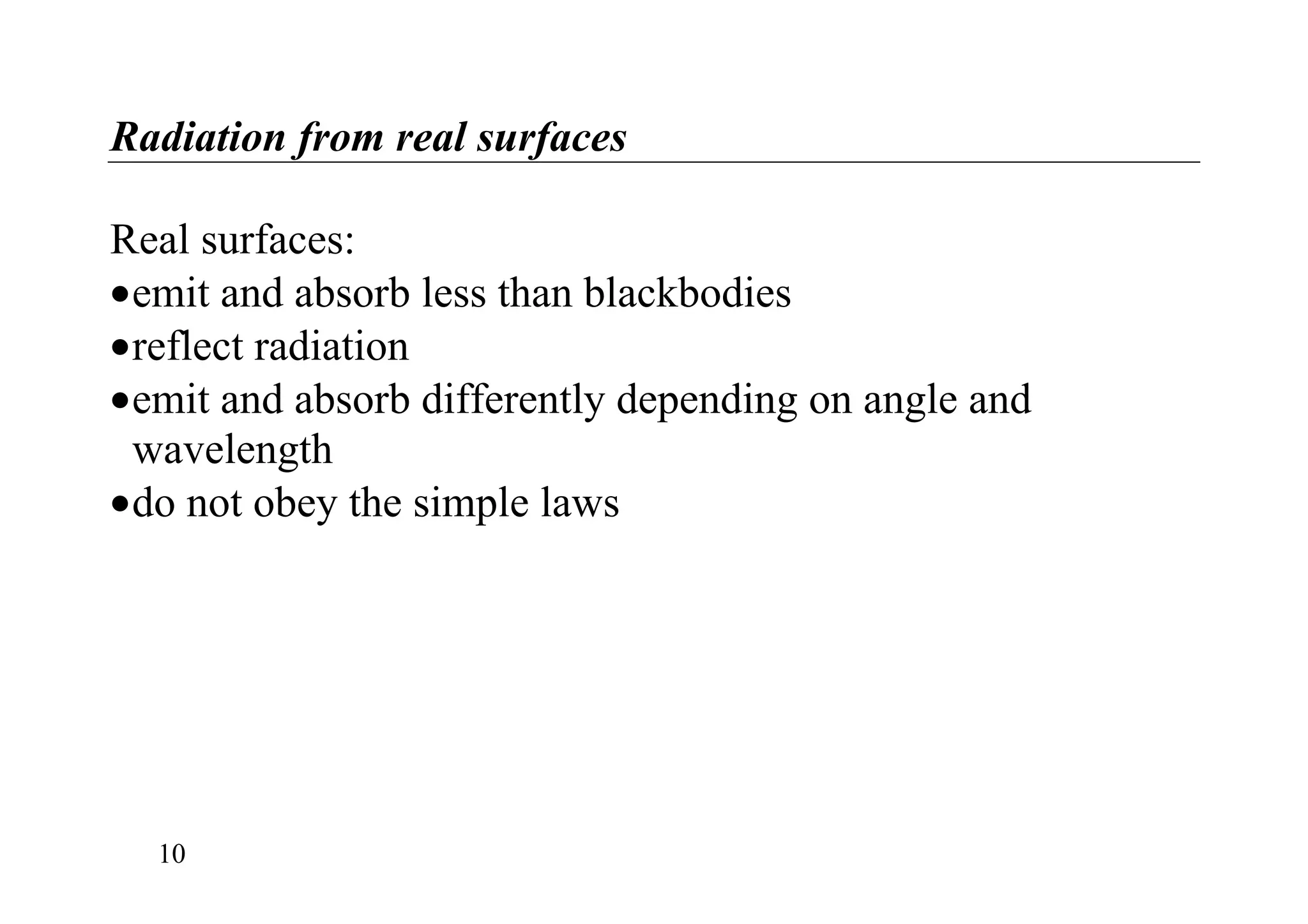 Radiation heat transfer | PDF