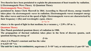 RADIATION HEAT TRANSFER_HEAT TRANSFER.pptx | Physics | Science