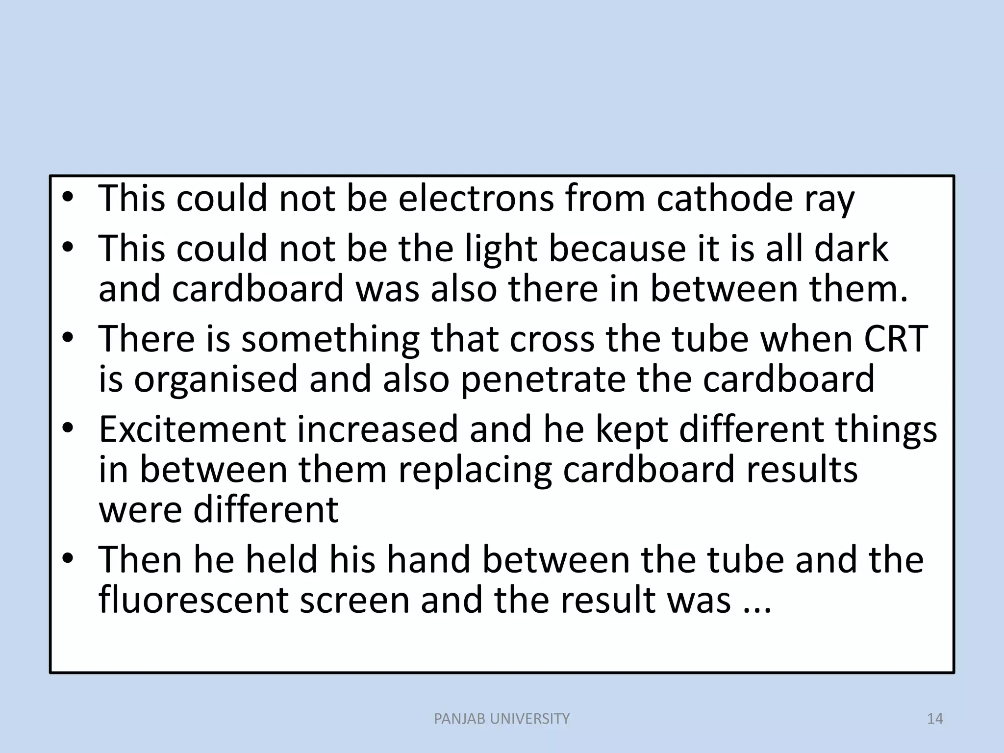 Radiation history | PPTX