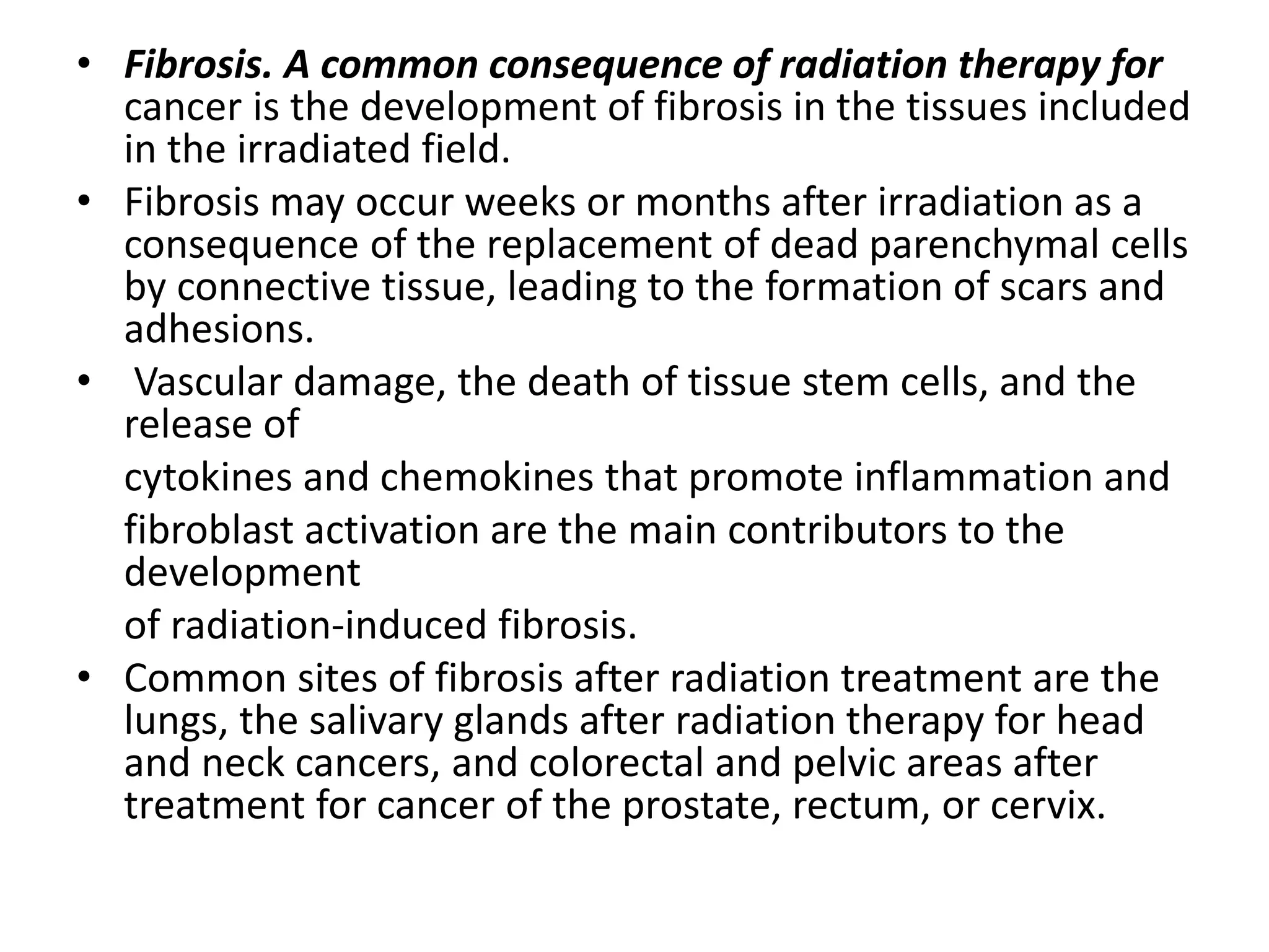 Radiation injury | PPTX