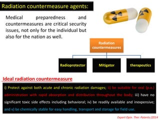 Radiation injury and countermeasures: ALOK SONI | PPTX