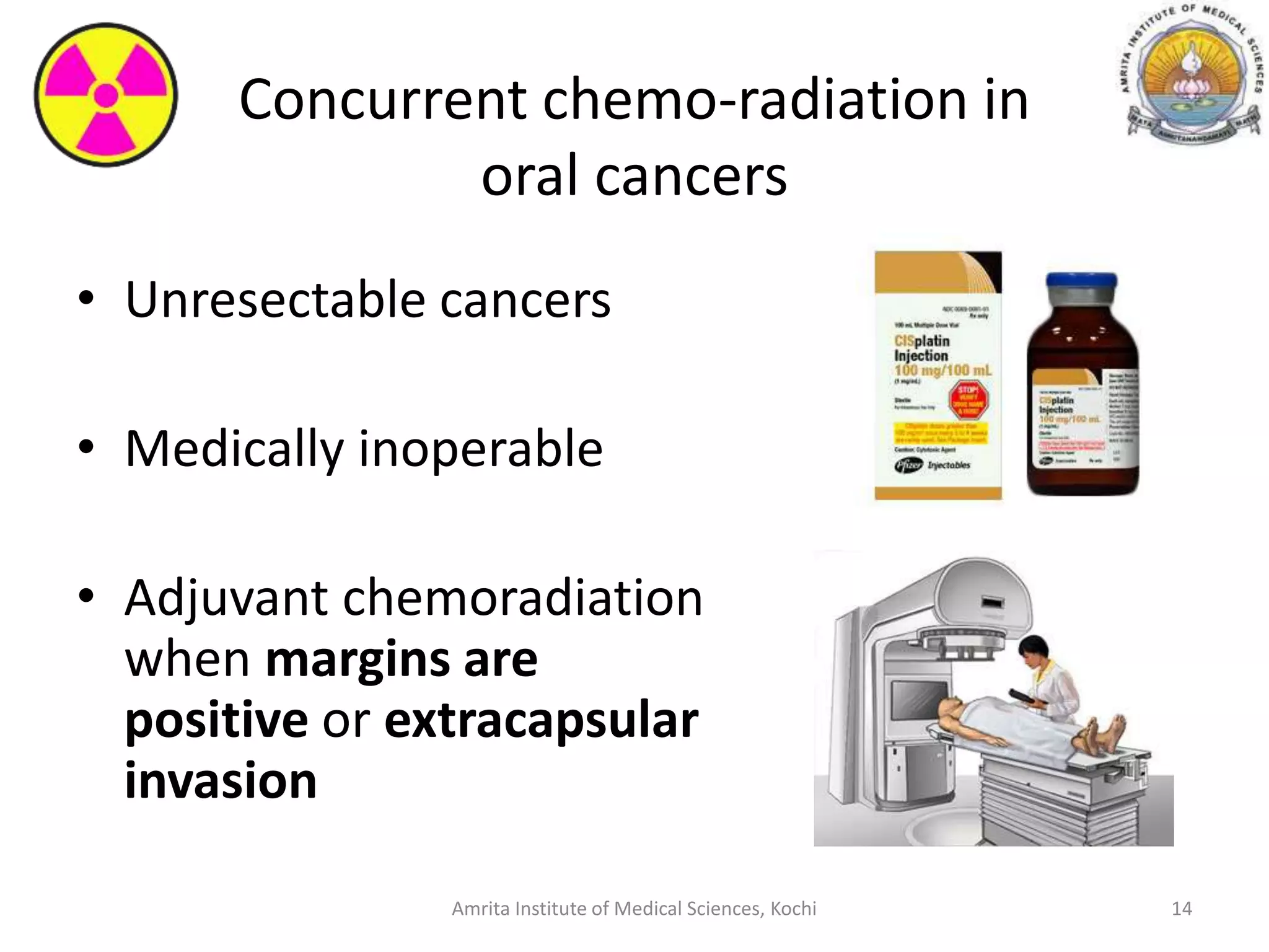 Radiation in oral cancers | PPTX