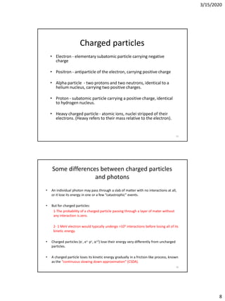 Radiation interactions | PDF