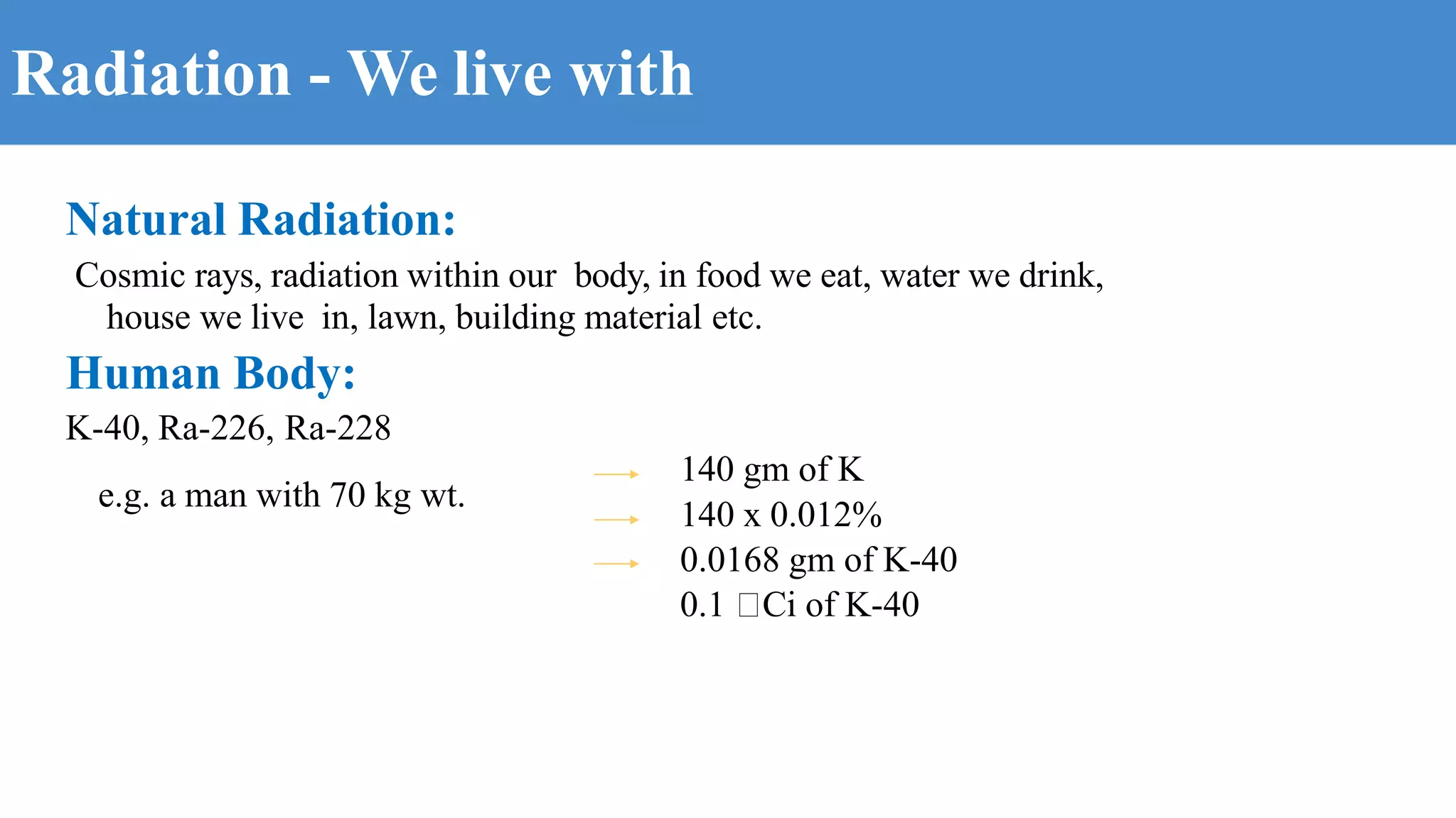 Radiation Introduction, Hazards and Measuring Equipment used in ...