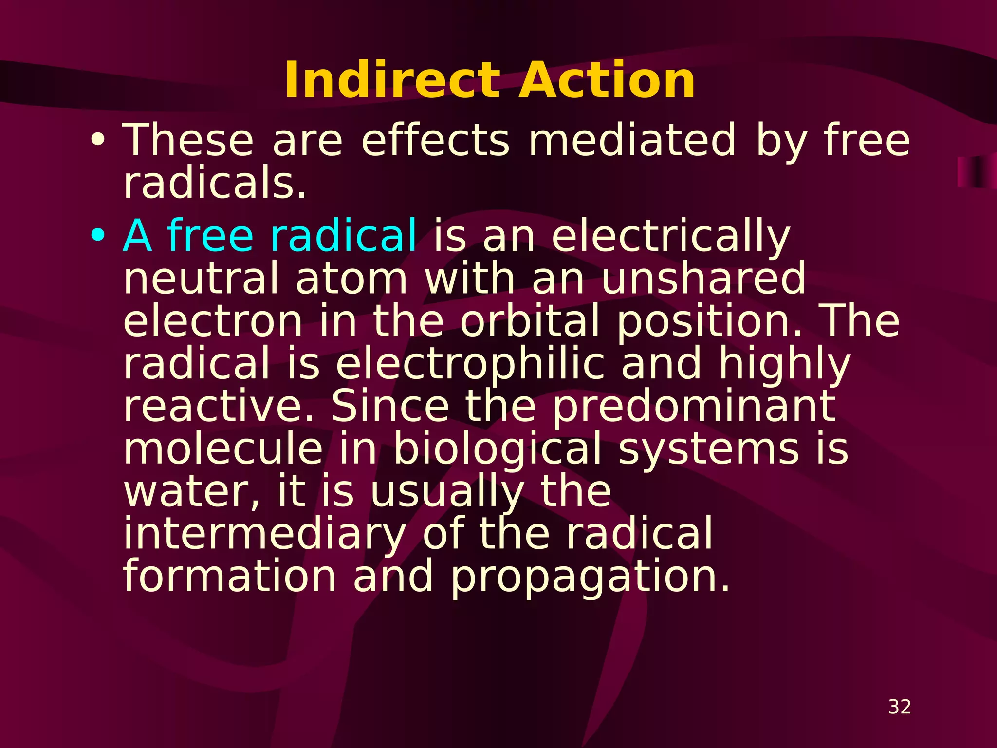 Biological effects of radiations | PDF