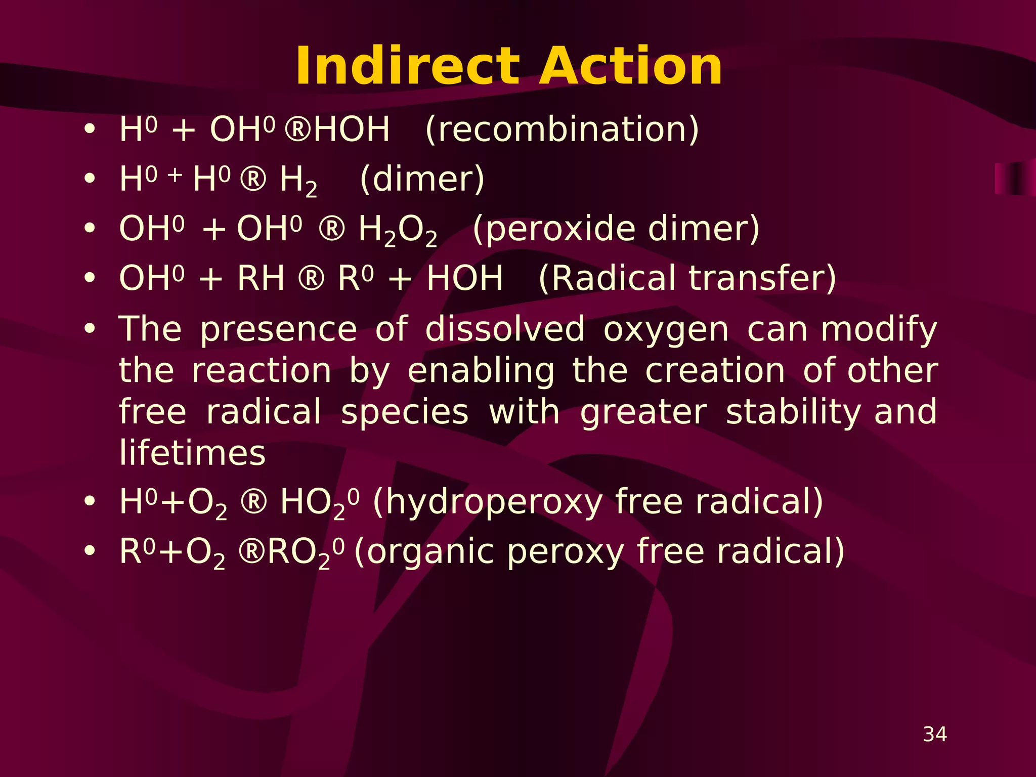 Biological effects of radiations | PDF