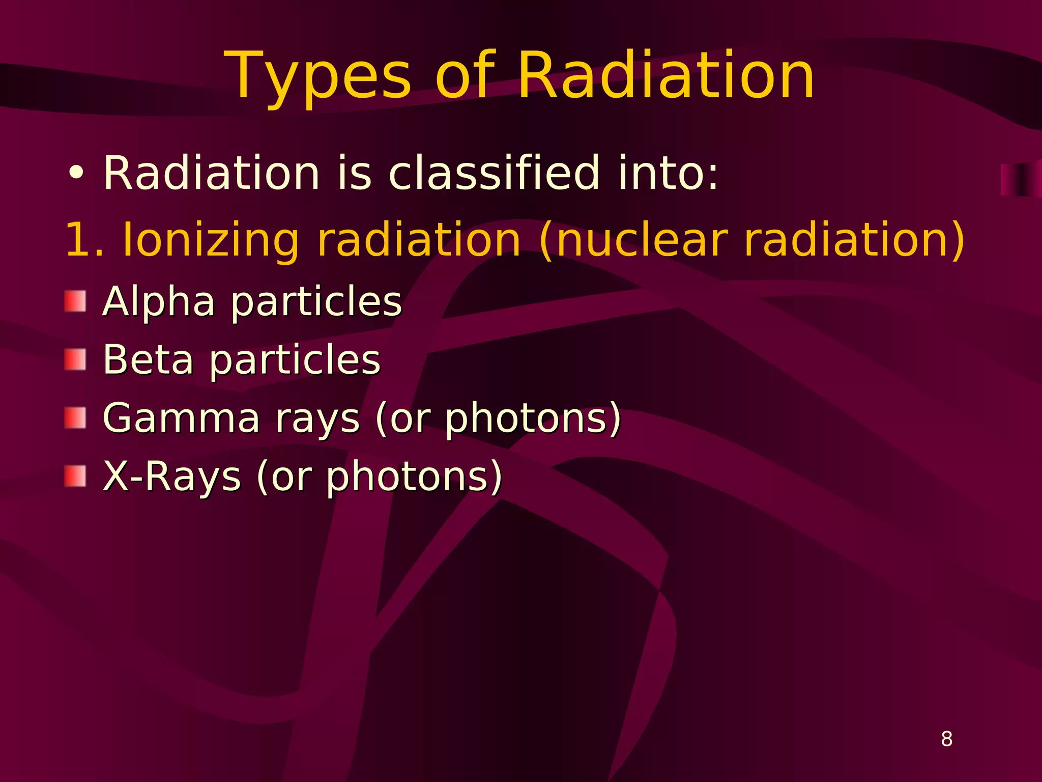 Biological effects of radiations | PDF
