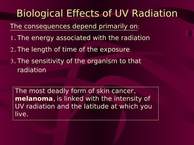 Biological effects of radiations | PDF