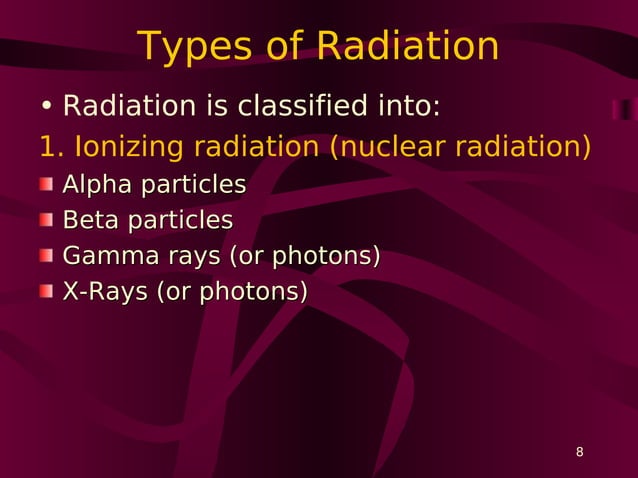 Biological effects of radiations | PDF