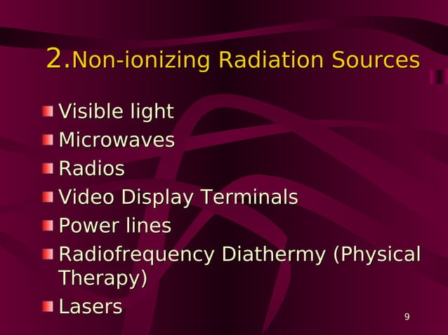 Biological effects of radiations | PDF