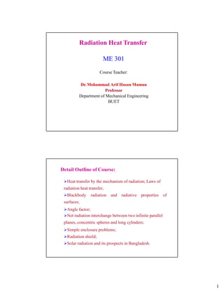 Radiation lecture 1 nov 2013 | PPTX