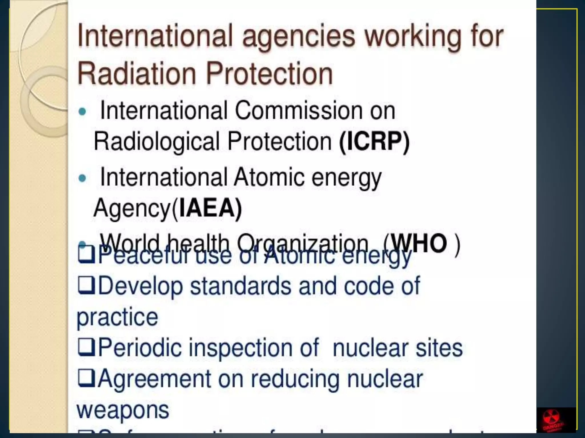 Radiation lecture ppt | PPTX