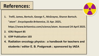 Radiation Math 101 Units and quantities. | PDF
