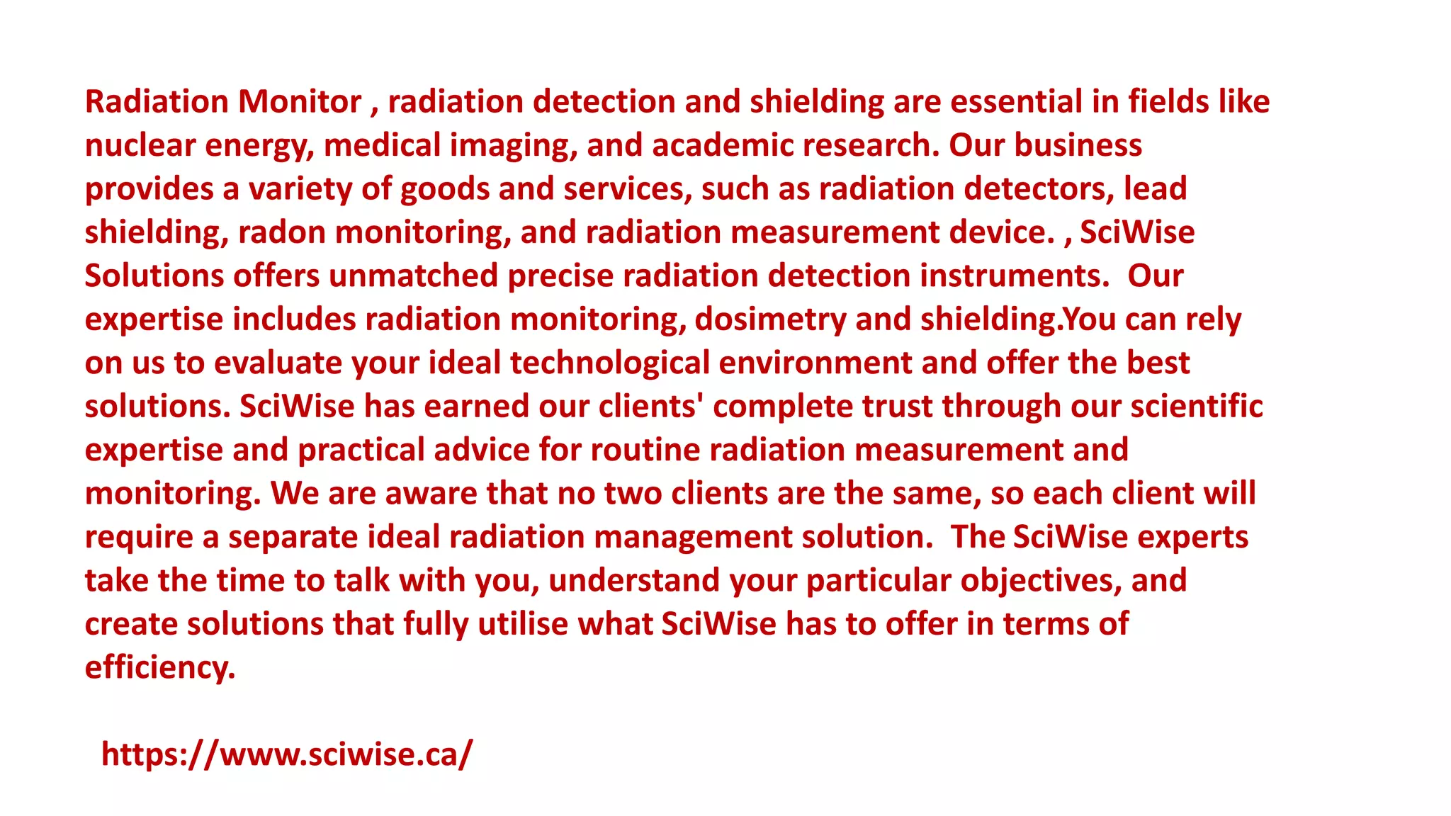 Radiation Monitor | PPT