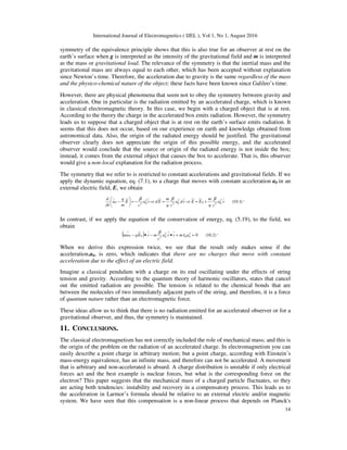 Radiation of an accelerated charge | PDF