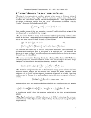 Radiation of an accelerated charge | PDF