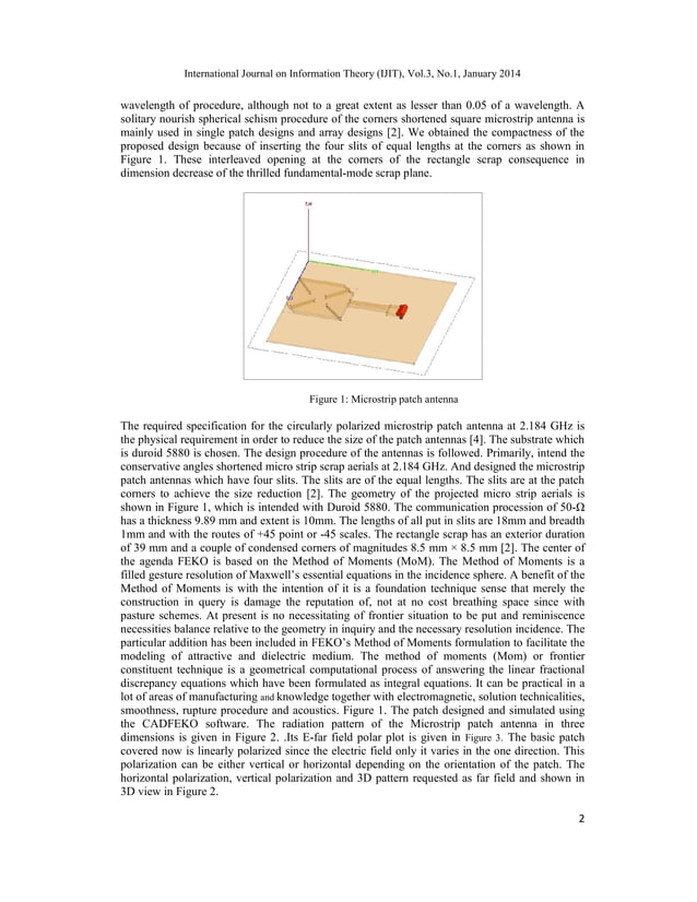 Radiation pattern of patch | PDF
