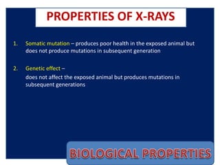 Radiation physics | PPTX