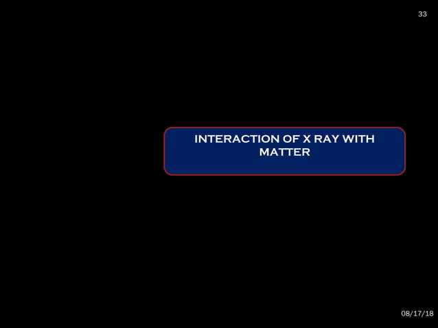 Radiation physics | PPT