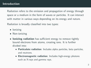 Radiation Physics: An Overview of Radiation Types and Their Interaction ...