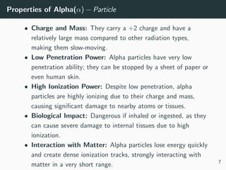 Radiation Physics: An Overview of Radiation Types and Their Interaction ...