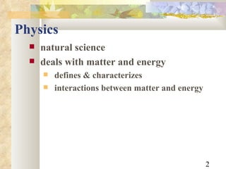 Radiation physics 2 | PPT