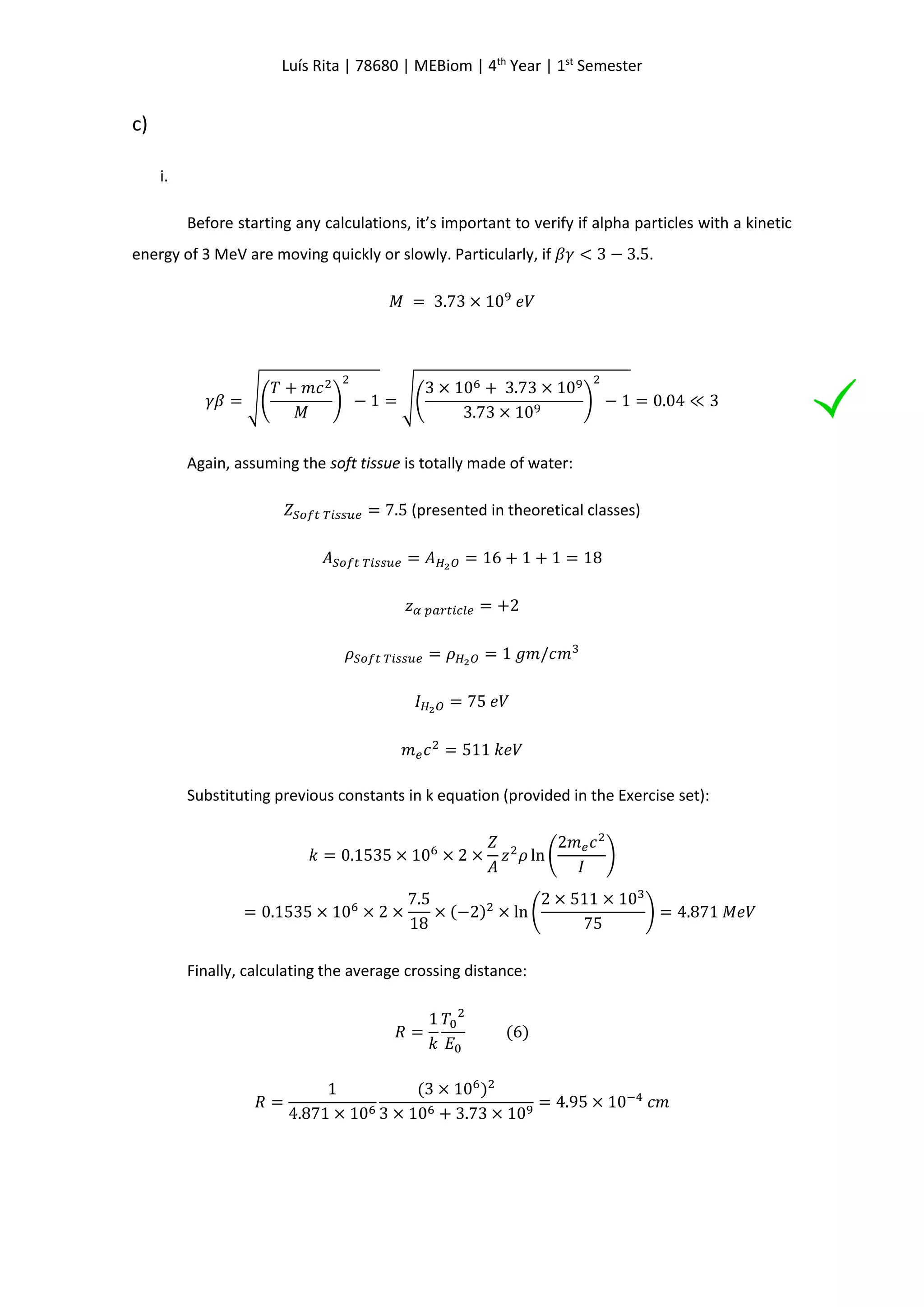 Radiation Physics Laboratory – Complementary Exercise Set | PDF