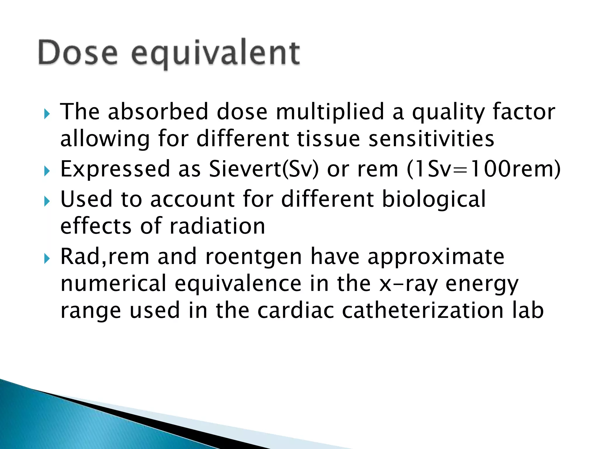 RADIATION PHYSICS & SAFETY.pptx | Skin and Dermatology | Diseases and ...
