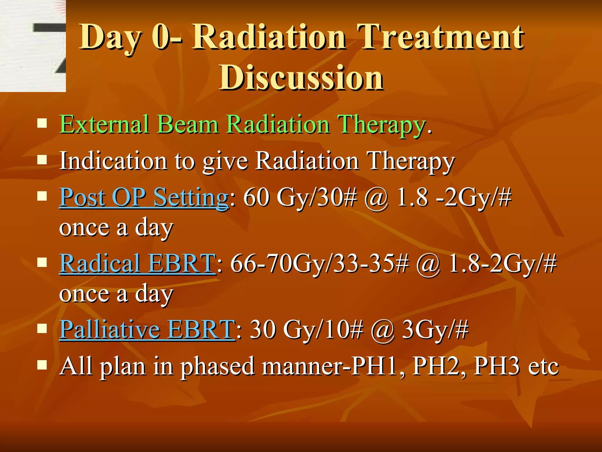 Radiation planning steps | PPT