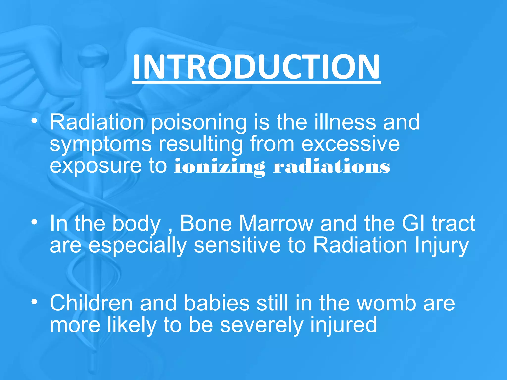 Radiation poisoning introduction | PPT