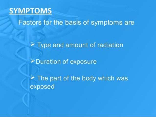 Radiation poisoning introduction