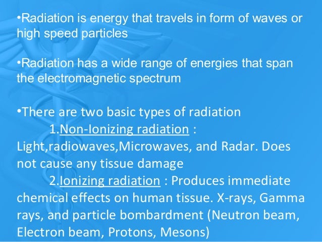 Radiation poisoning introduction