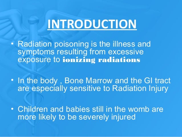Radiation poisoning introduction