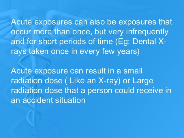 Radiation poisoning introduction