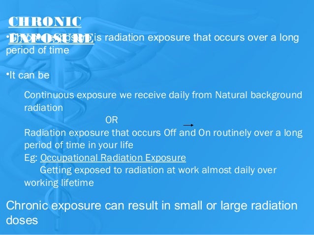 Radiation poisoning introduction
