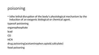 RADIATION POISONING presentation by Dr. Samuel, | PPTX