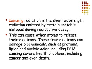 Radiation pollution | PPT