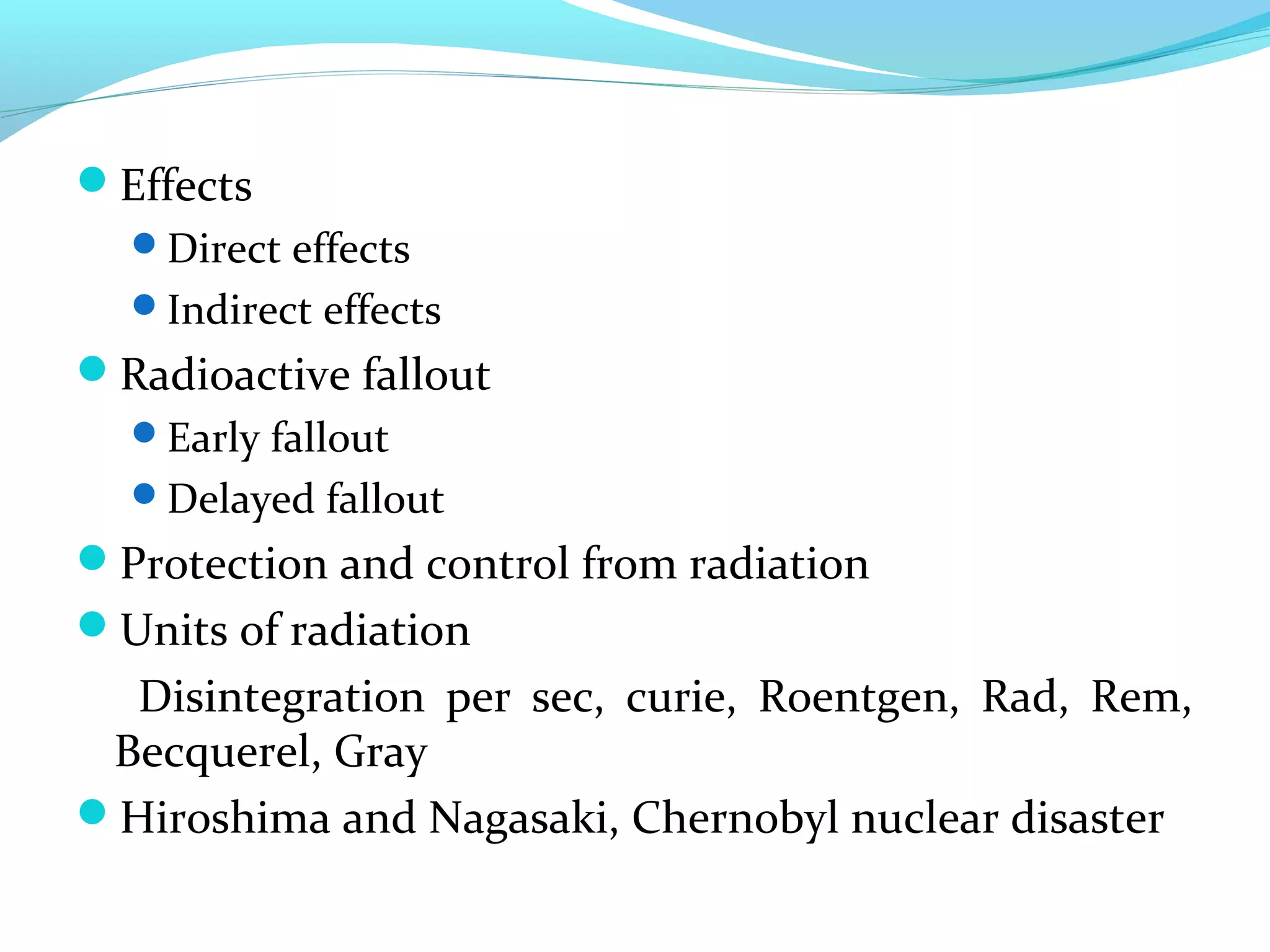 Radiation pollution | PPT