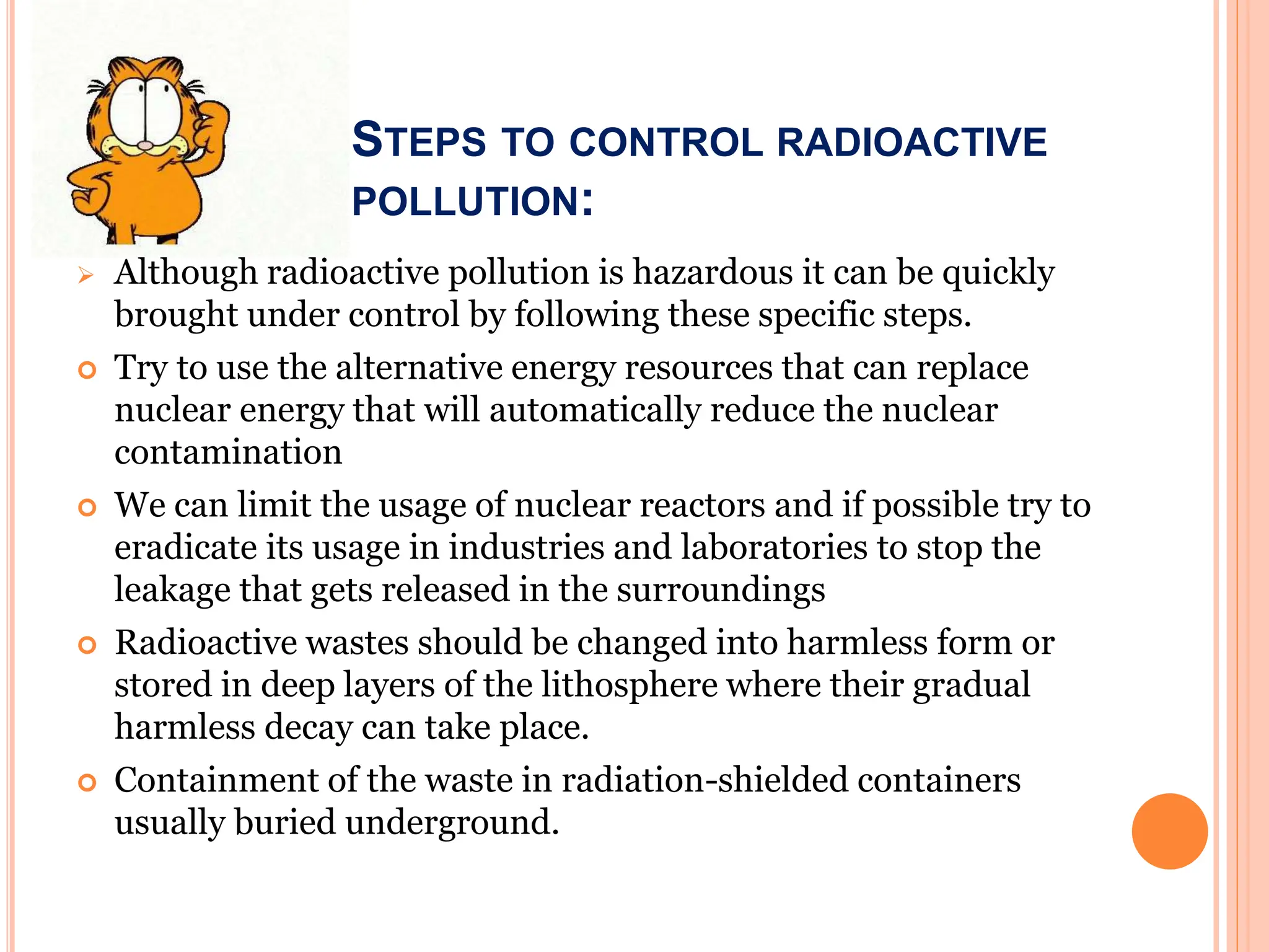 Radiation pollution among other types of pollution | PPTX
