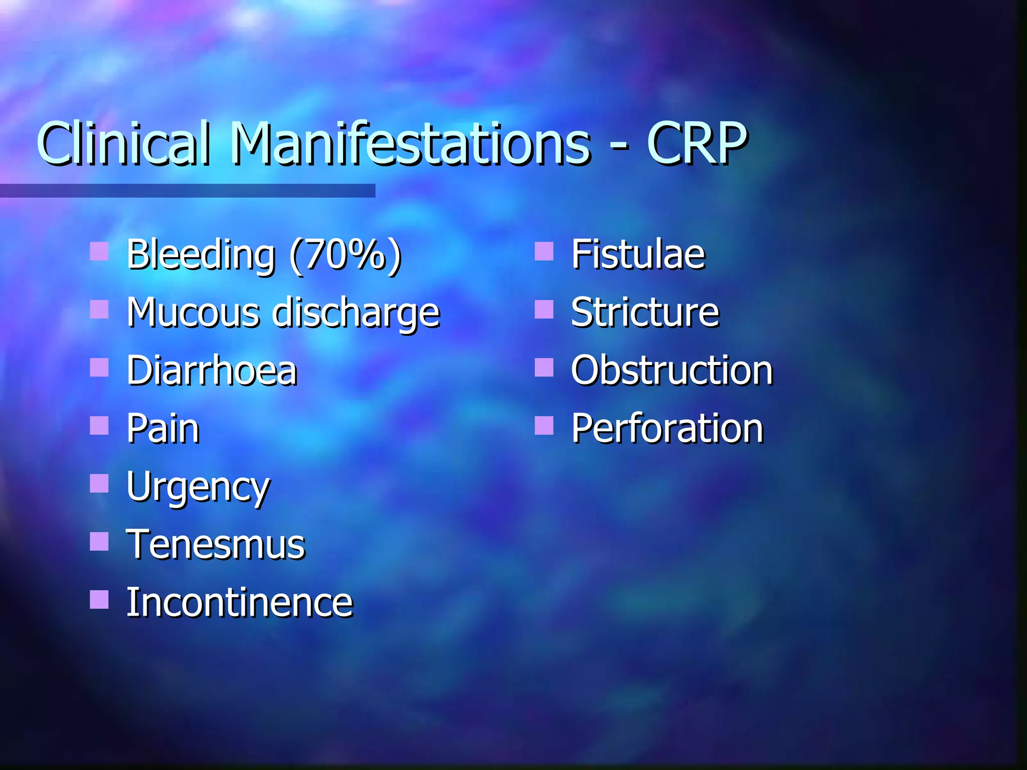 Radiation Proctitis | PPT